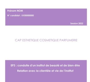 Dossier de vente du CAP esthétique : comment le rédiger ? | Formalyia